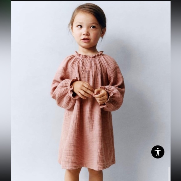 Zara | Dresses | Zara Textured Elasticized Dress | Poshmark